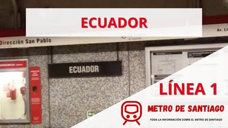 Estación Ecuador | Metro de Santiago 【2025】