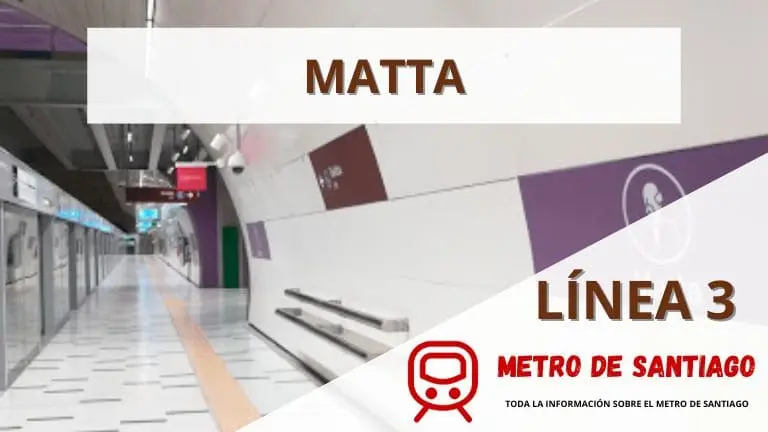 Metro Matta | Metro de Santiago 【2025】