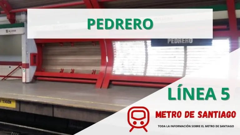 Metro Pedrero | Metro de Santiago 【2025】